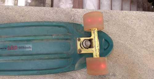 Penny board светящиеся колеса