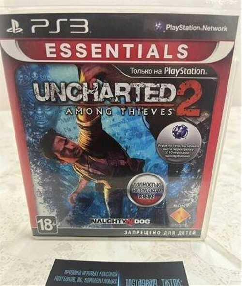 Uncharted 2 Among Thieves. Лицензия Playstation 3