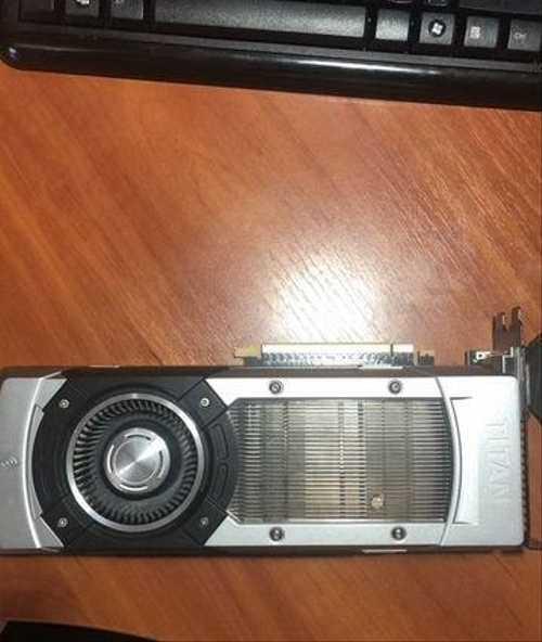 Видеокарта Nvidia titan X 6gb