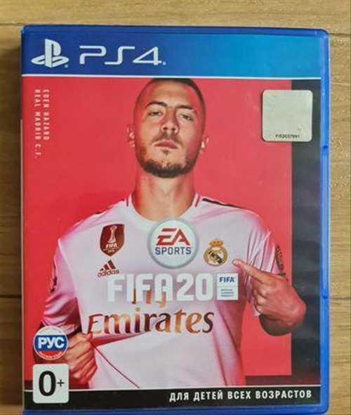 Fifa20 диск для PS4