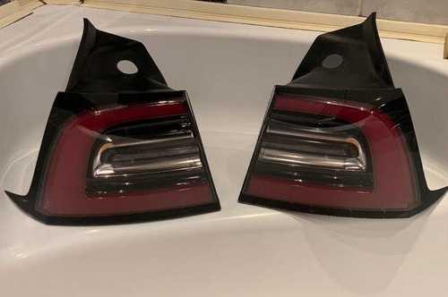 Задние фонари наружные Tesla Model 3 торг