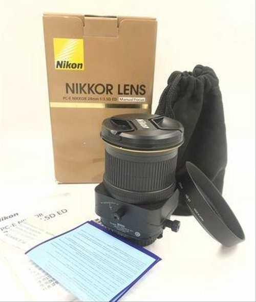 Nikon PC-E nikkor 24MM F/3.5D ED
