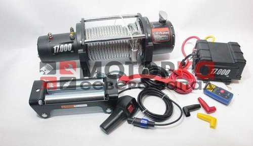 Лебедка электрическая 12v electric winch grizzly