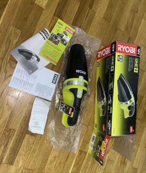 Ручной аккумуляторный пылесос Ryobi 18V ONE+