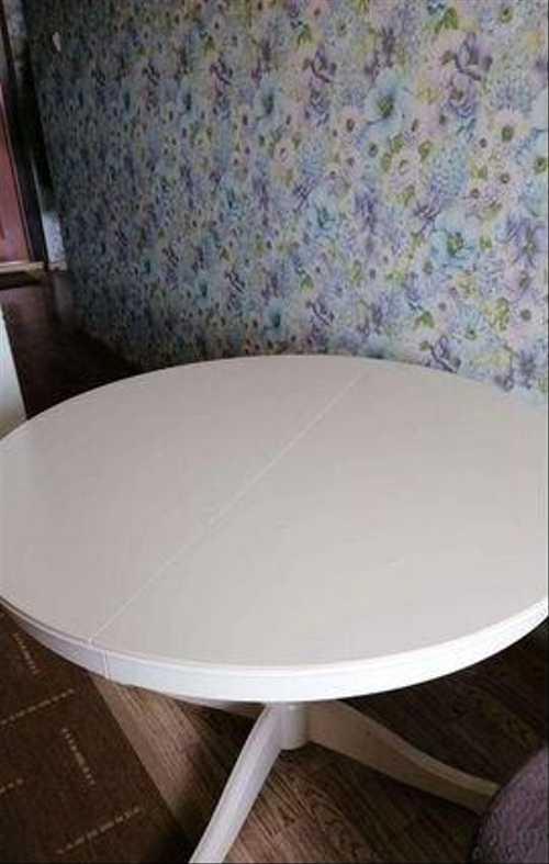 Ingatorp ингаторп раздвижной стол белый 90 125 см