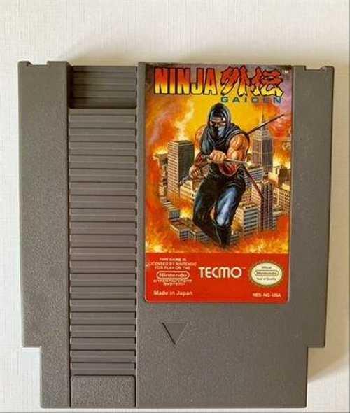 Игра для nes ntsc ninja gaiden