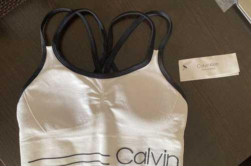 Спортивный топ Calvin Klein xs. Оригинал