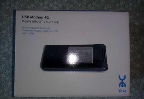 Модем USB Yota 4G