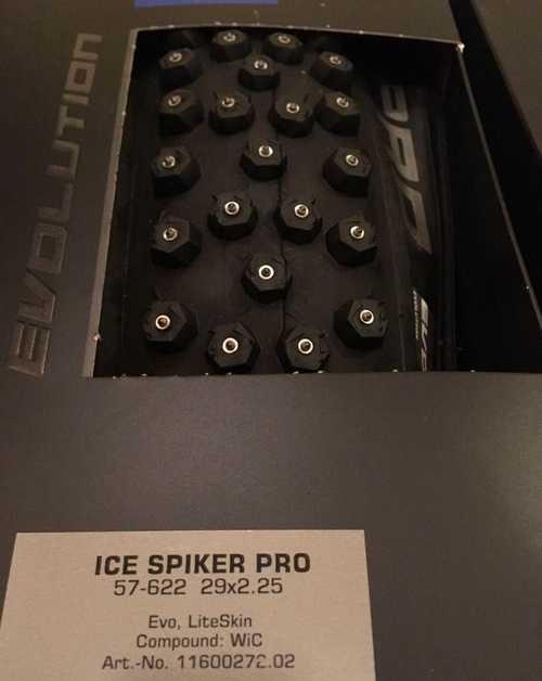 Покрышка шипованная Schwalbe Ice Spiker Pro Evo 29