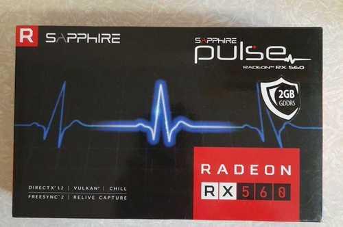 Видеокарта sapphire radeon rx560