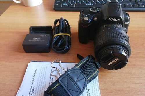 Nikon D3000 + Kit с у/з мотором и стабилизатором +