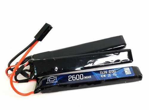 Аккумулятор BlueMAX Li-Po 11.1V 2600mah 20C, 3 x