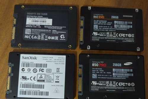 2.5 & M2 SSD NVMe SATA Samsung SanDisk