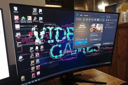 Монитор: AOS gaming c32g1 144hz 1920x1080 32"