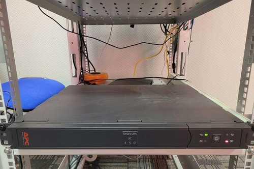 Ибп APC SC 450 (Smart-UPS SC450RMI1U, 450вa)