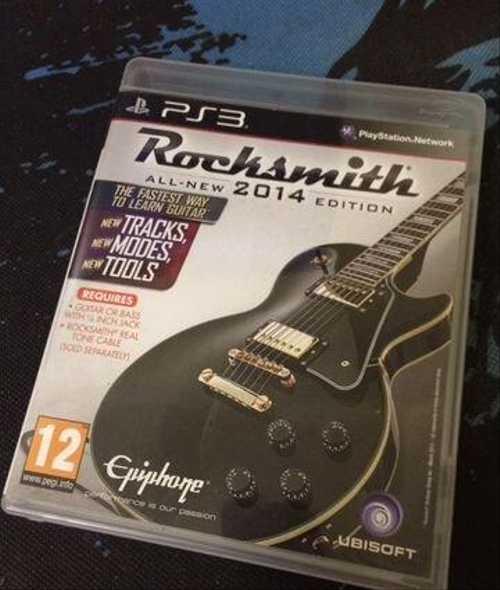 Rocksmith 2014 (PS3) + Оригинальный кабель