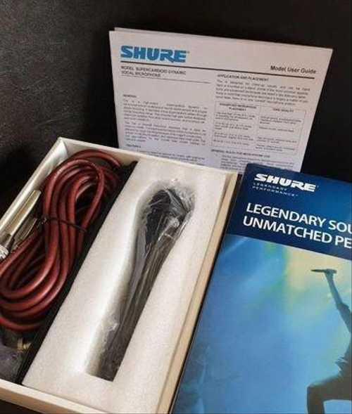 Shure KSM8 микрофон с двойной диафрагмой.Новый