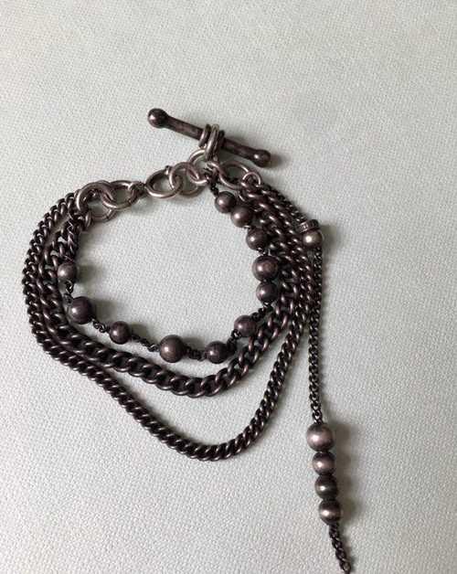 Ann demeulemeester silver bracelet