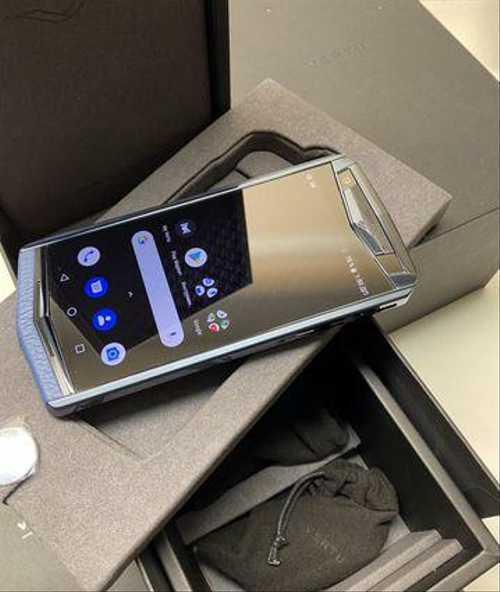 Vertu Aster P Gothic Blue Titanium Новый