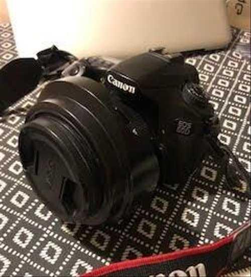 Canon 60d Body + объективы + вспышка + рюкзак