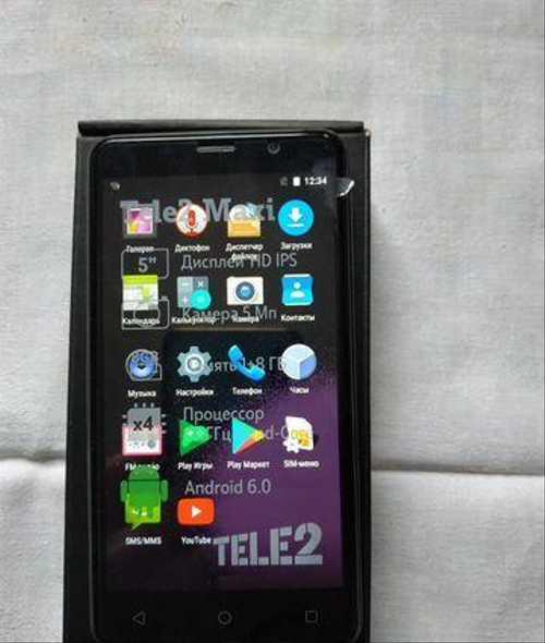 Телефон Tele2 Maxi