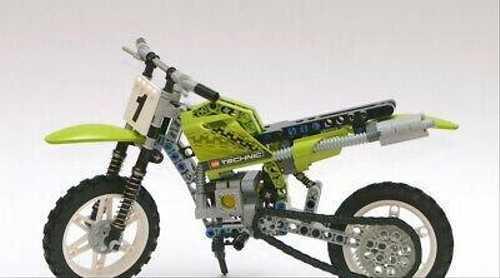 Lego Technic 8291 мотоцикл 2008 год