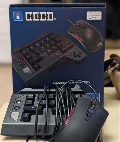 Игровая мышь и Кейпад Hori T.A.C. four type K2