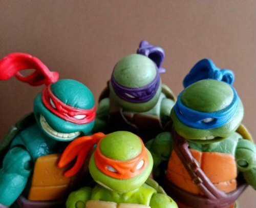 Фигурки Черепашек ниндзя tmnt playmates toys