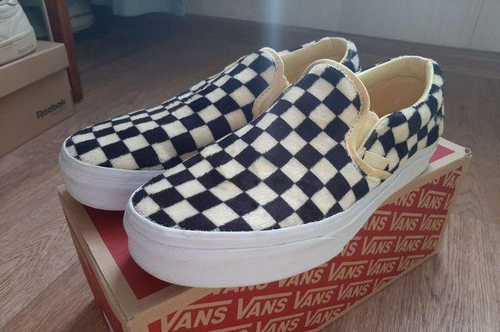 Слипоны vans из шерсти:), 38 размер, оригинал