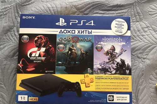Игровая приставка ps4 1TB