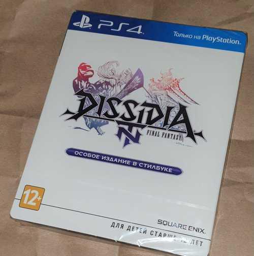 Игра Dissidia Final Fantasy NT. стилбук.новый. PS4