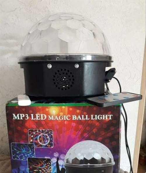 Диско шар MP3 LED magic
