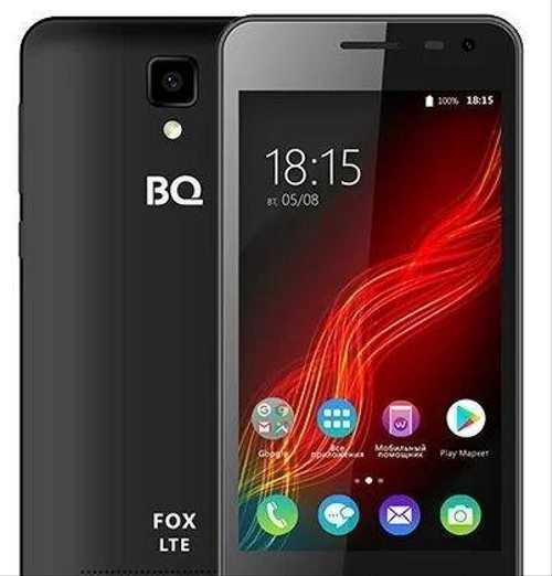 Смартфон BQ 4500L Fox LTE Black