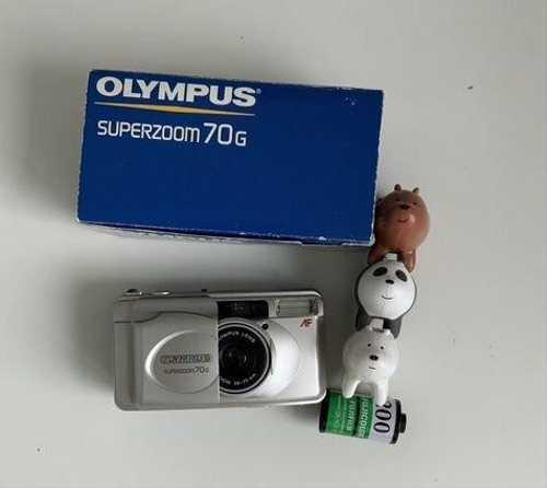 Пленочный фотоаппарат olympys superzoom70g