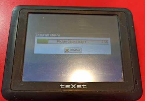 GPS навигатор texet tn-300