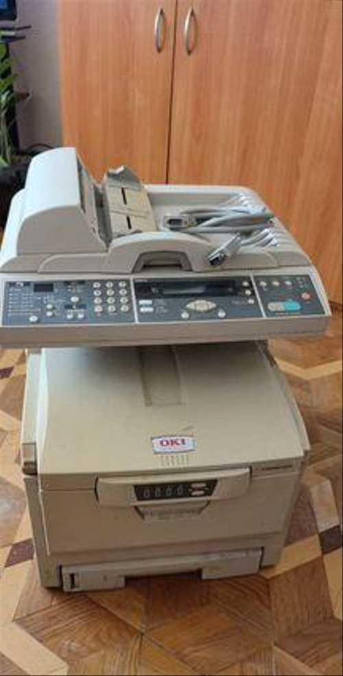 Oki c5510 mfp принтер сканер копир лазерный