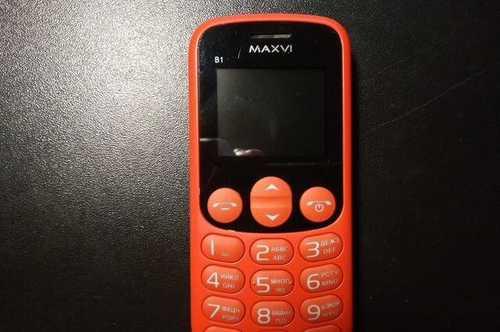 Сотовый телефон Maxvi B1 красный