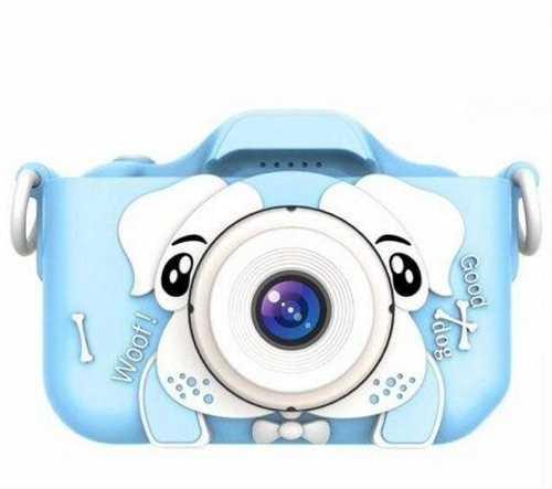 Детский фотоаппарат с силиконовым чехлом "Собачка"