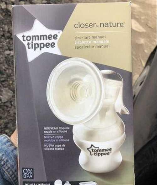 Молокоотсос ручной tommee Tippee