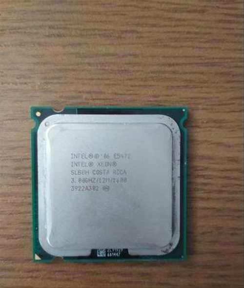 Процессор Intel Xeon E5472 3ггц 4 ядра LGA 775