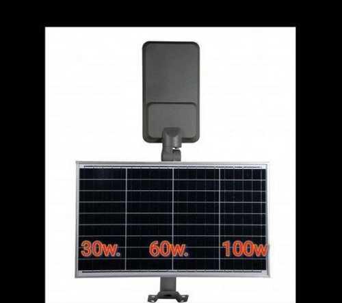 Светодиодный прожектор Кобра на солнечной батарее
