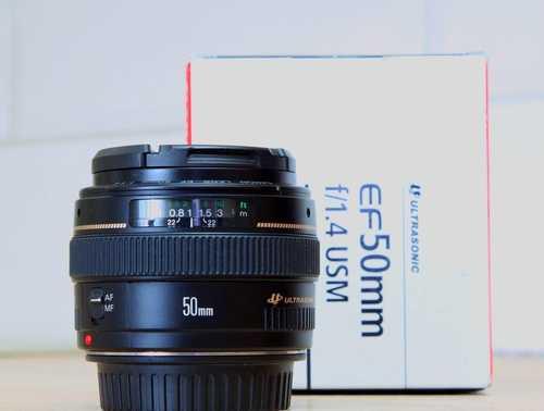 Canon EF 50mm f/1.4 USM Идеал + бленда
