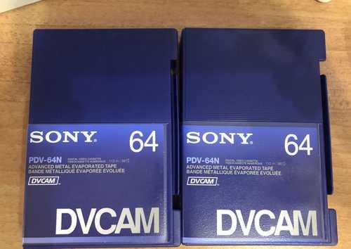 Кассеты Sony dvcam 64 2 шт