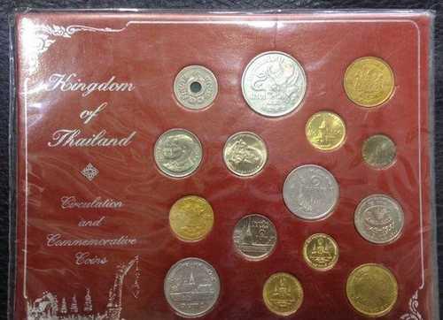 Таиланд набор монет в открытке