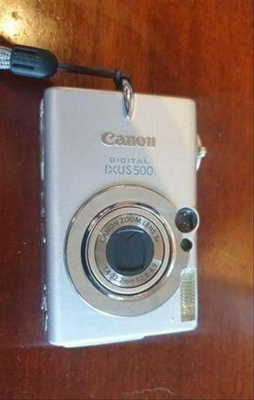 Компактный фотоаппарат Cannon ixus 500