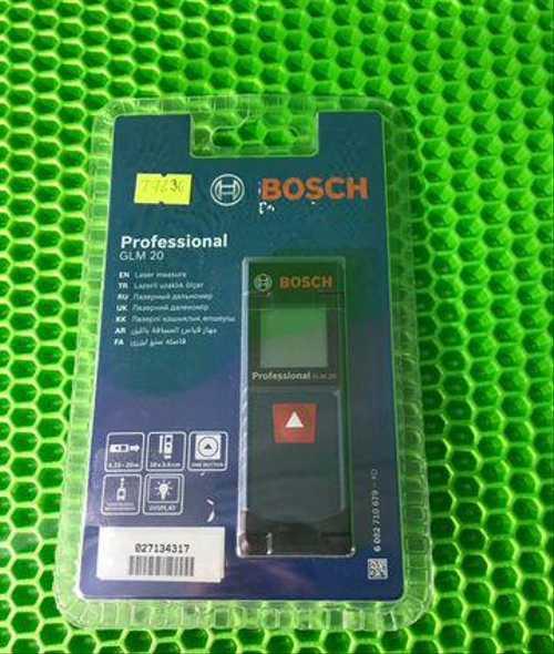 Лазерный дальномер bosch GLM 20 Professional 20 м