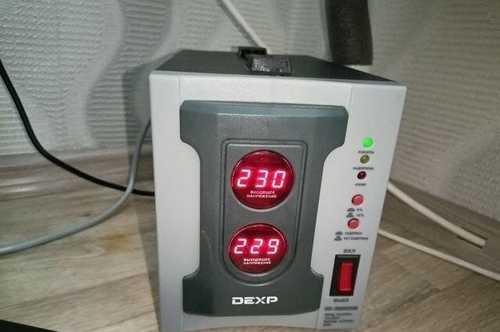 Стабилизатор напряжения dexp DEI-2000esvm