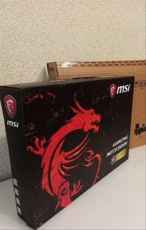 Коробка от ноутбука MSI GV72 7RE