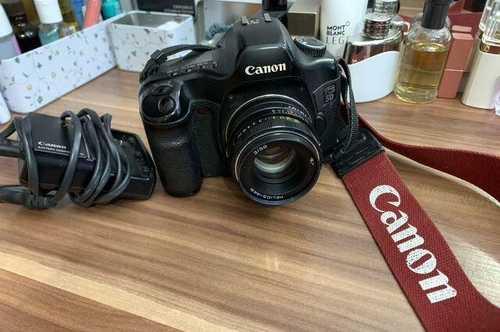 Зеркальный фотоаппарат Canon 5d + eos-m42+helios 4
