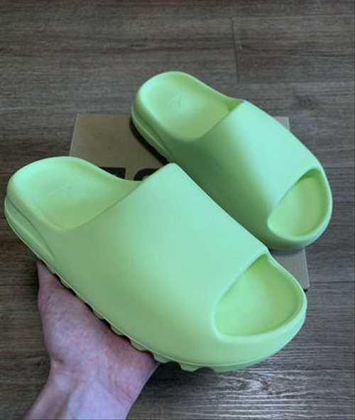 Adidas Yeezy Slide Glow Green оригинал